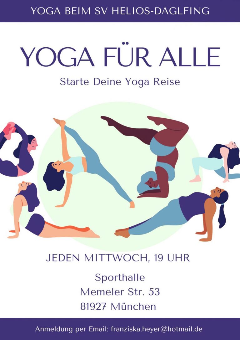 SV Helios-Daglfing e.V. | Yoga beim SV Helios-Daglfing